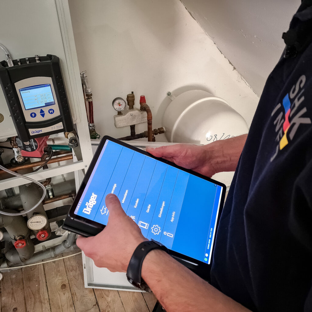 Prüfung einer Gasleitung – SHK INFO